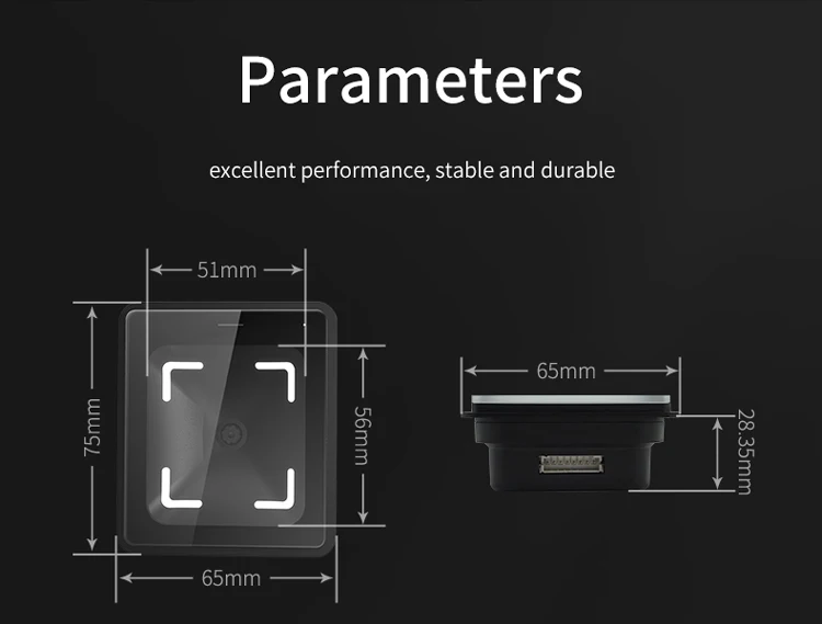 COOLCODE Q300 QR Code Reader - Fast, Reliable, and Versatile