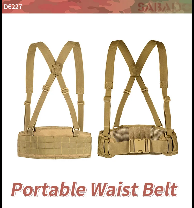 Sabado Outdoor Removable Wide Waist Padded Belt Adjustable Security ...