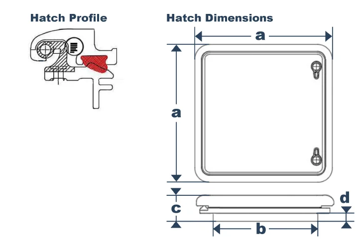 Hanse Marine Boat Parts - High Quality Aluminium Windows