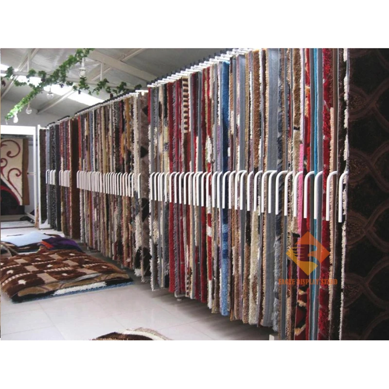 Sturdy Carpet Display Stand - Custom Pet Blanket Iron Rack