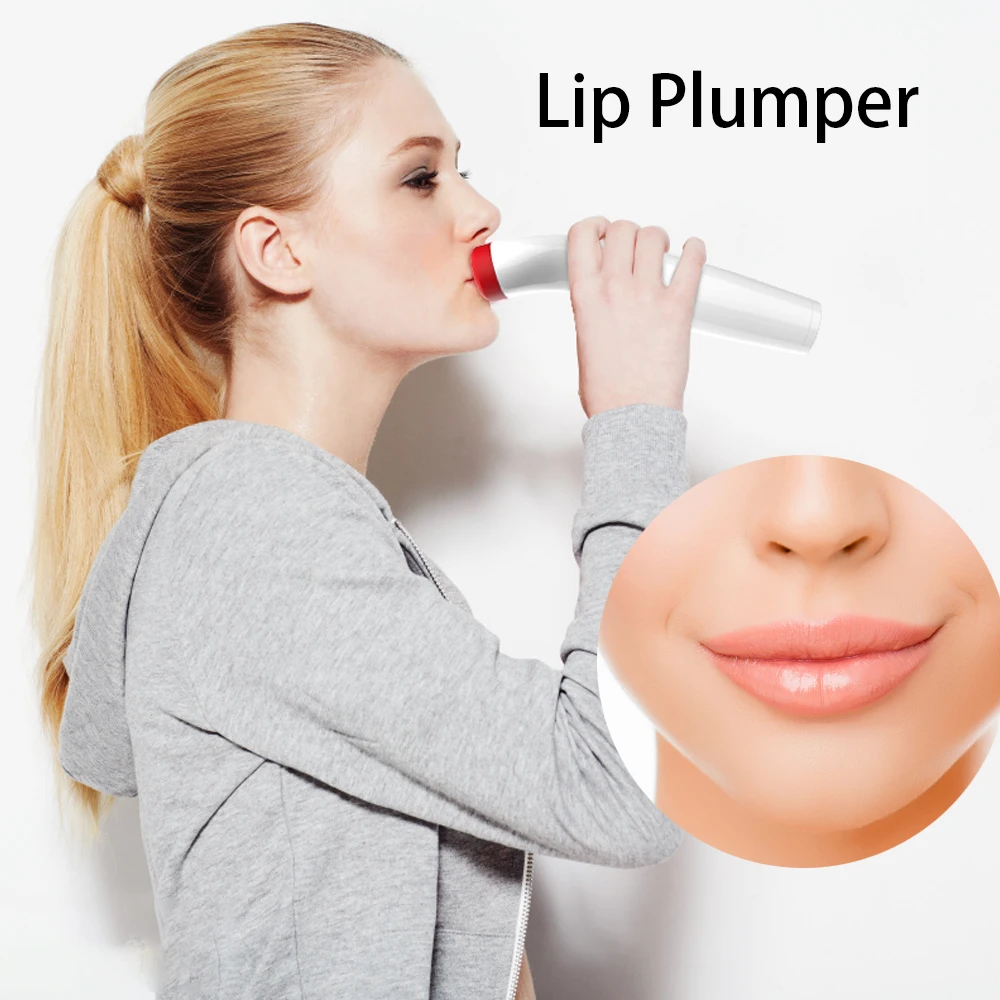 Women Electric Silicone Lip Plumper Enlarge Sexy Full Lips Machine