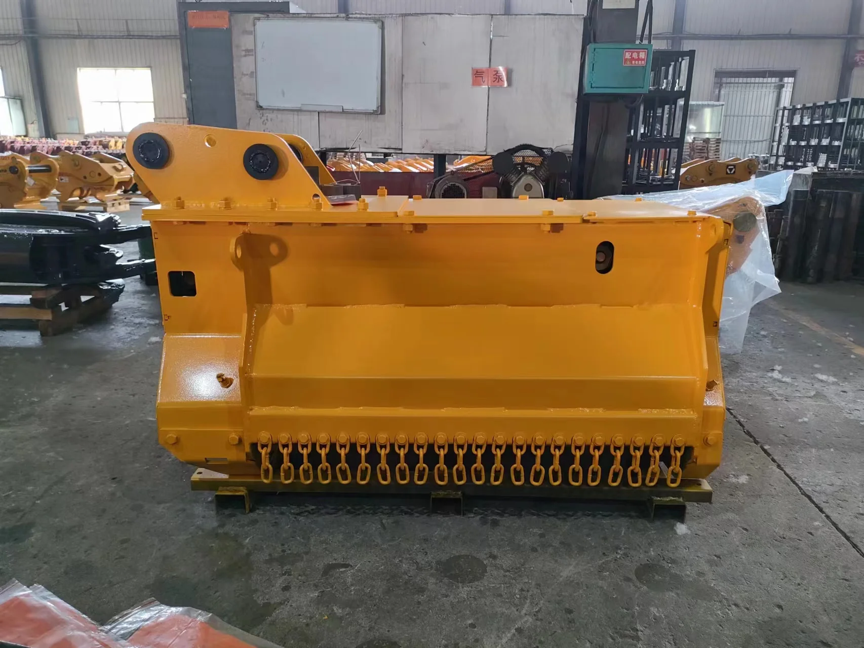 Hydraulic Flail Mower Provided Chipper Machine Diesel Engine Forestry ...