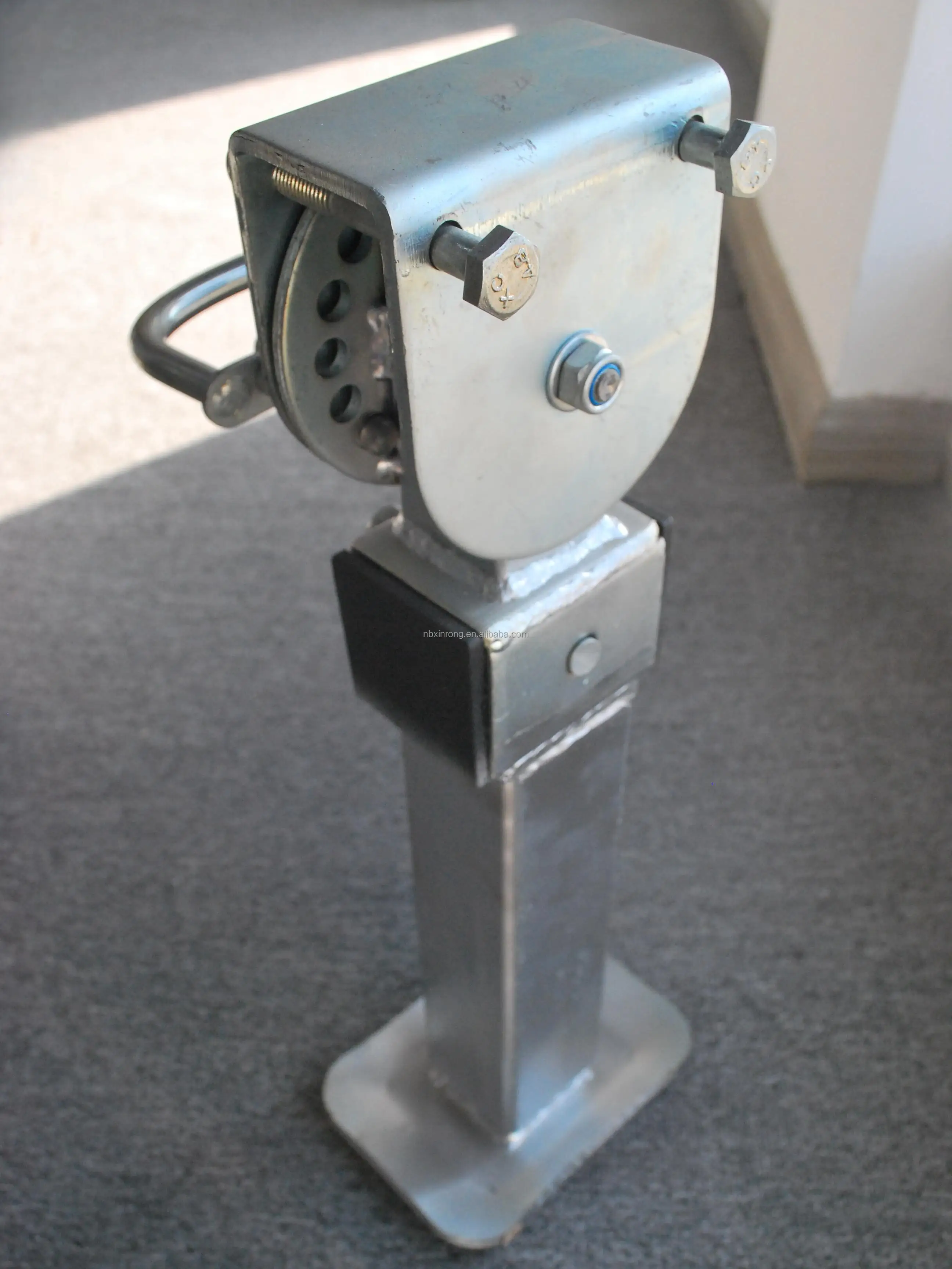 Heavy Duty Folding Retractable 1200 Lbs Motorhome Support Leg Trailer ...