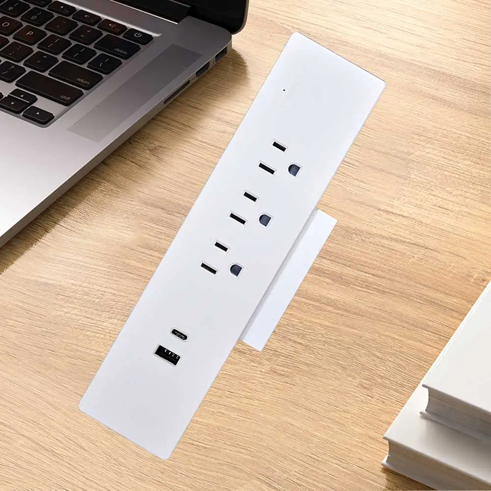 Oswell Usa Desktop Clamp Mounted Table Surface Socket 3ac Us Power ...