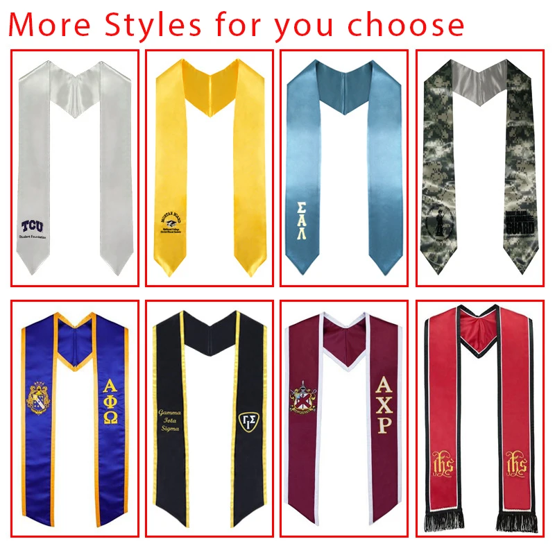 Custom Ethiopia Graduation Stole - Ethiopian Flag Sash - Buy Ethiopia ...