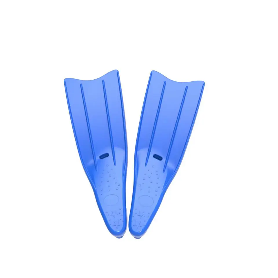 Professional Scuba Long Blade Diving Fins Full Silicone Snorkeling ...