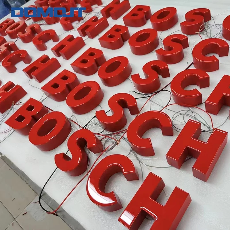 Frontlit Led Channel Letter 3d Epoxy Resin Letters Signs Outdoor ...