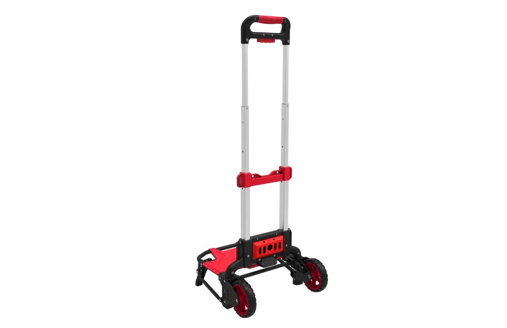 Shunhe Aluminum Steel 60kgs Stackable Luggage Cargo Folding Hand Cart ...