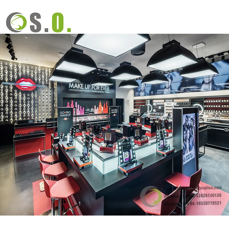 Perfume Display Cabinet With Lighting Glass Display Cabinet For Perfume ...