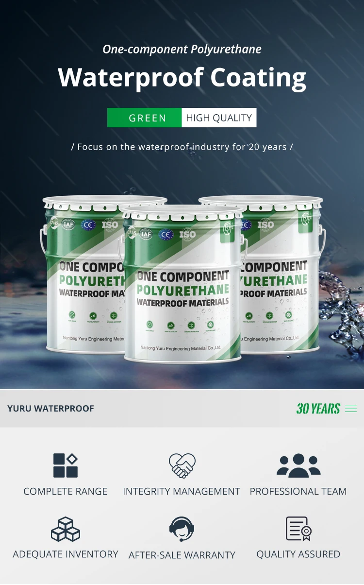 Polyurethane Waterproof Coating - Durable Roof Protection