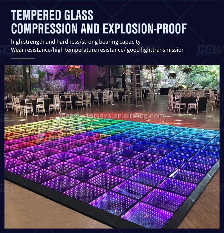 LED Matrix Displays - Magnetic 3D Infinity Mirror Panels