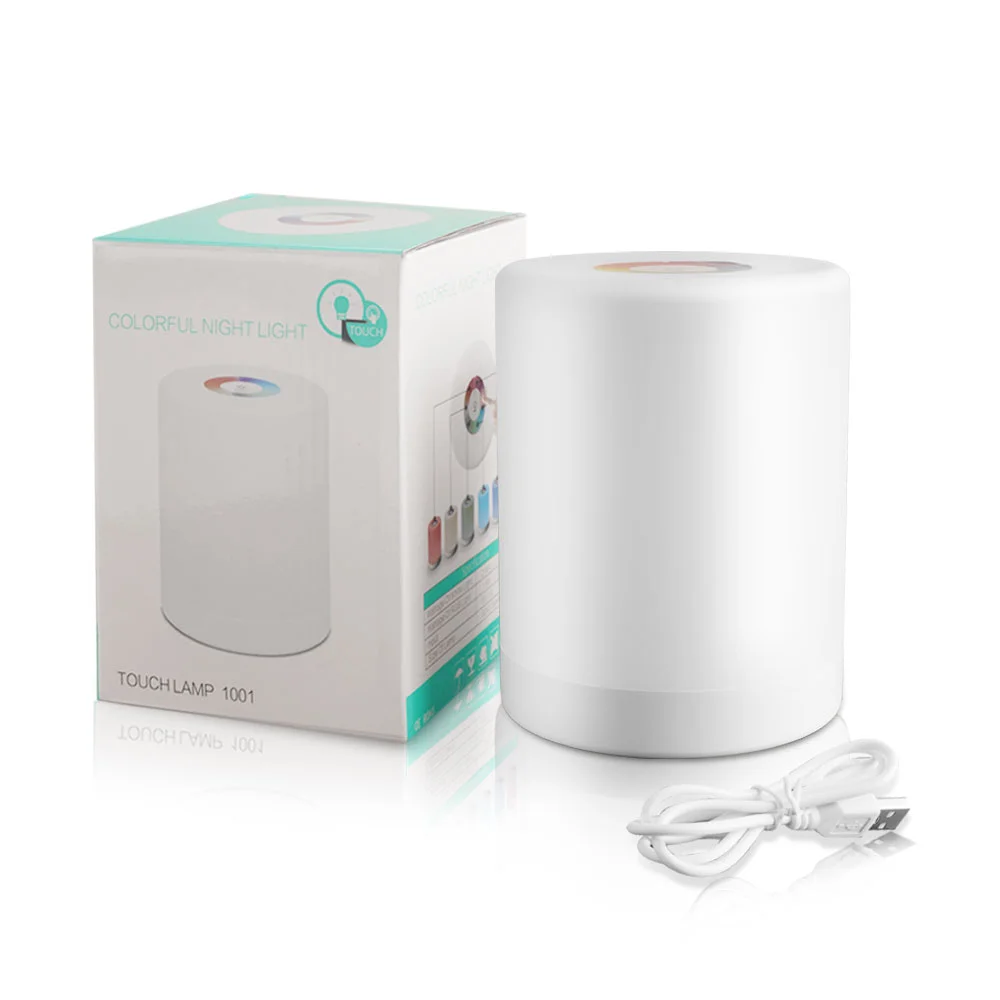 Touch Sensor Bedside Lamp Smart Led Table Lamp Night Light Desk Lamps ...