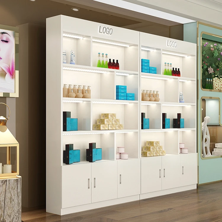 Cosmetic Display Cabinets - Stylish & Functional Shelves
