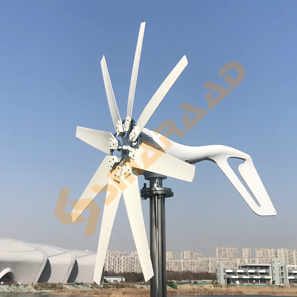 High Efficiency 1000W Horizontal Wind Turbine for Home Use