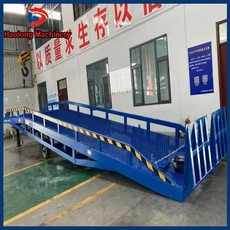 Truck Loading Ramp Forklift Ramp Warehouse Dock Yard Ramp Chinese ...