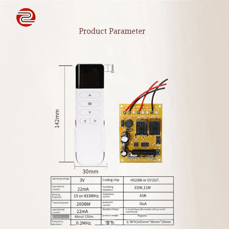 Wireless Duplicator RF Remote Controller for Electric Gates