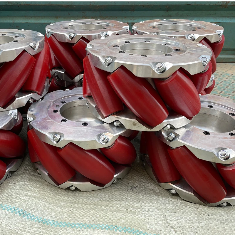 Agv Industrial Mecanum Wheel For Robot Used On Forklift 22 Inch 4000kg ...