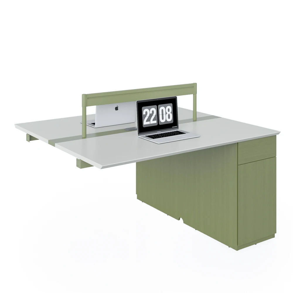 Modern Office Cubicles Work Station Desk Office Furniture 4 Person ...