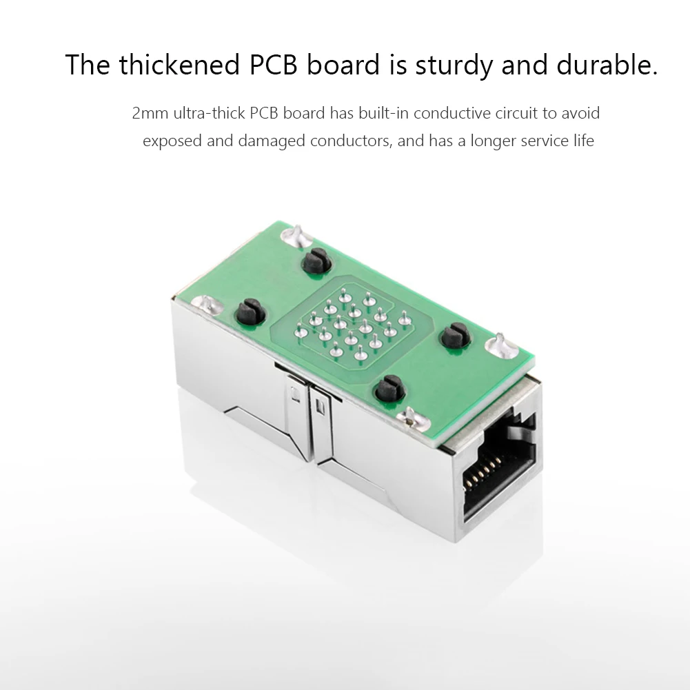 Rj45 Ethernet Cable Coupler Network Lan Connector 8p8c Female To Female ...