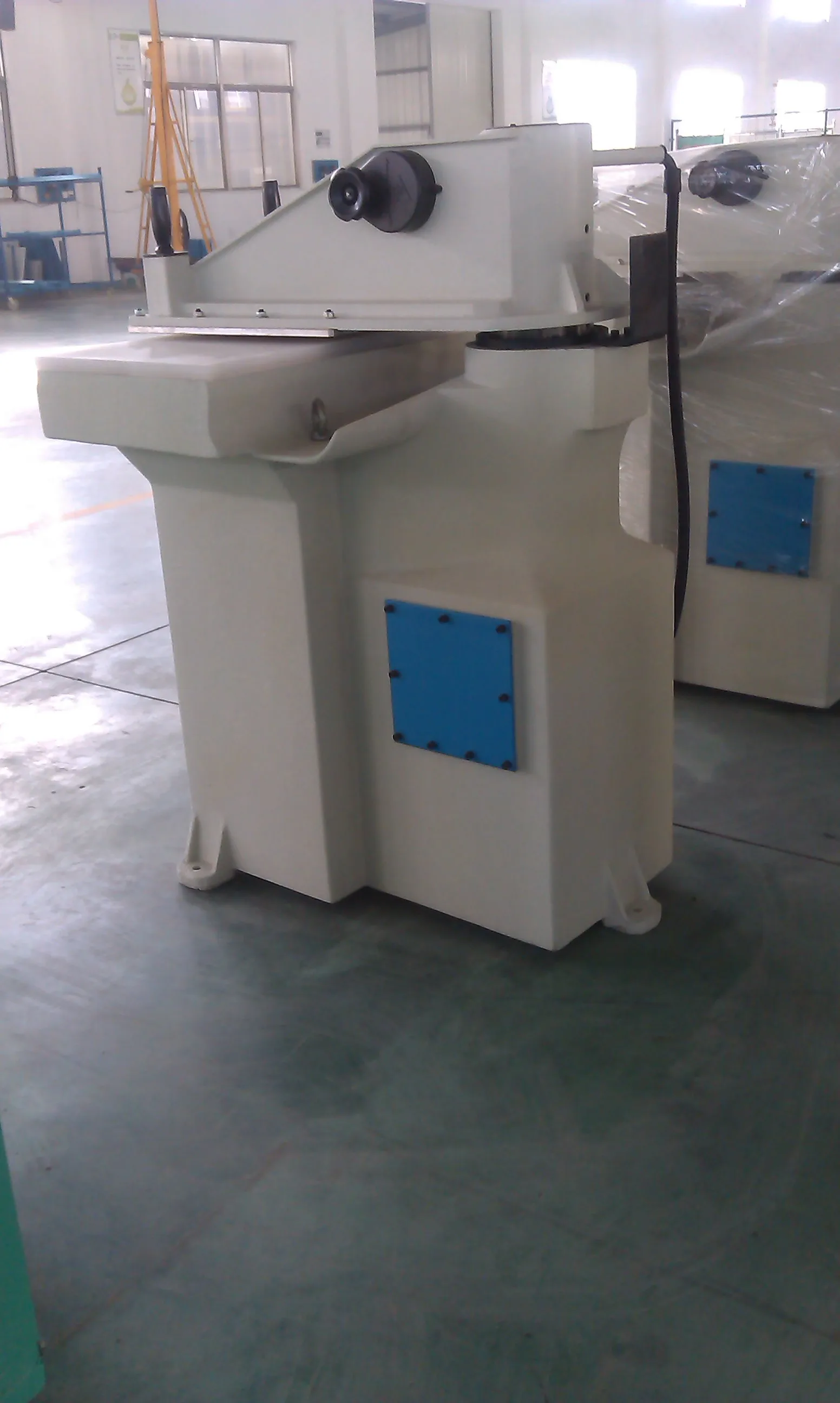 Hydraulic Manual Swing Arm Leather Clicker Press Machine with Motor and ...