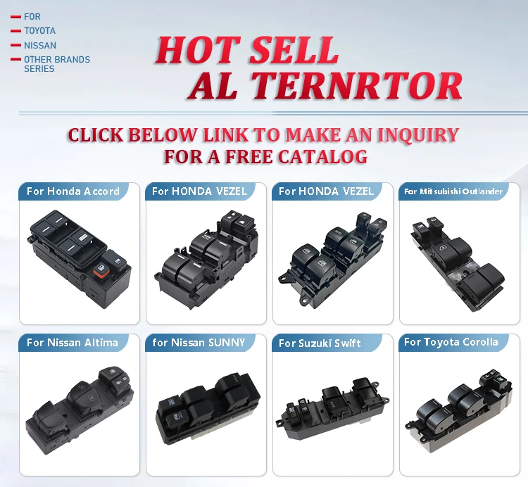 84820-06130 Car Electric Power Window Switch For Toyota Rav4 Camry ...