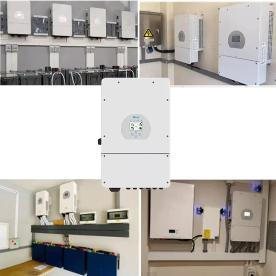 German Warehouse 2023 New Deye Inverter Sun-10k-sg04lp3-eu 10kw Hybrid ...