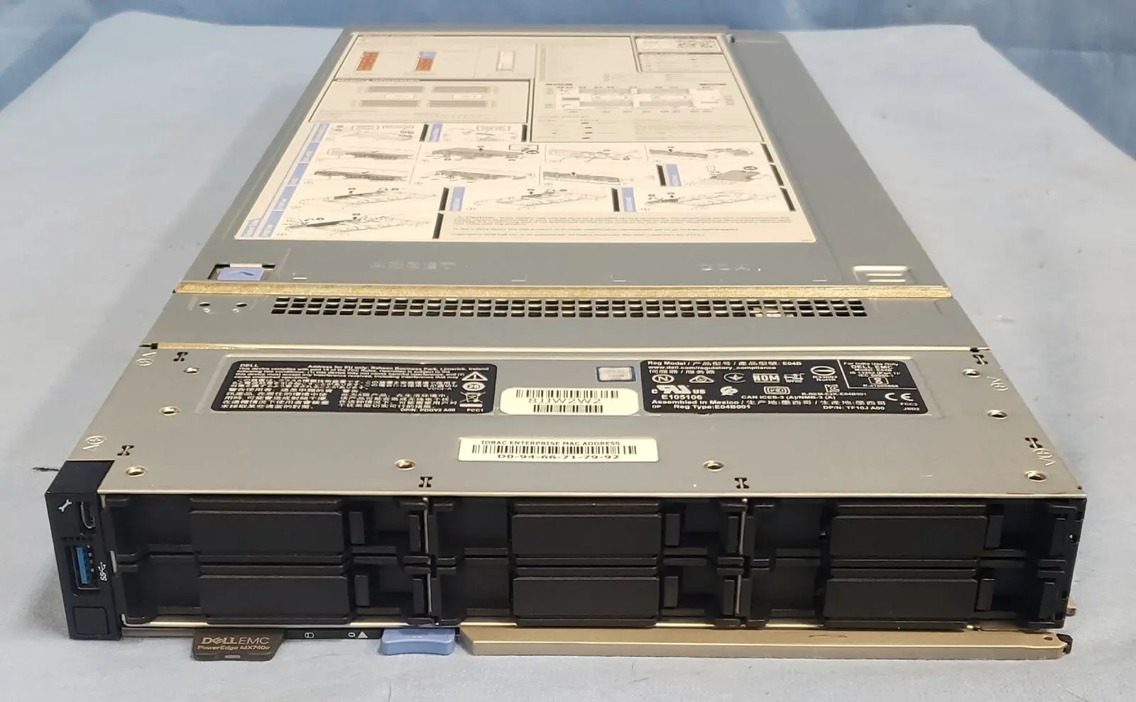 Feature-rich Highly Efficient Modular Server Poweredge Mx740c Compute ...