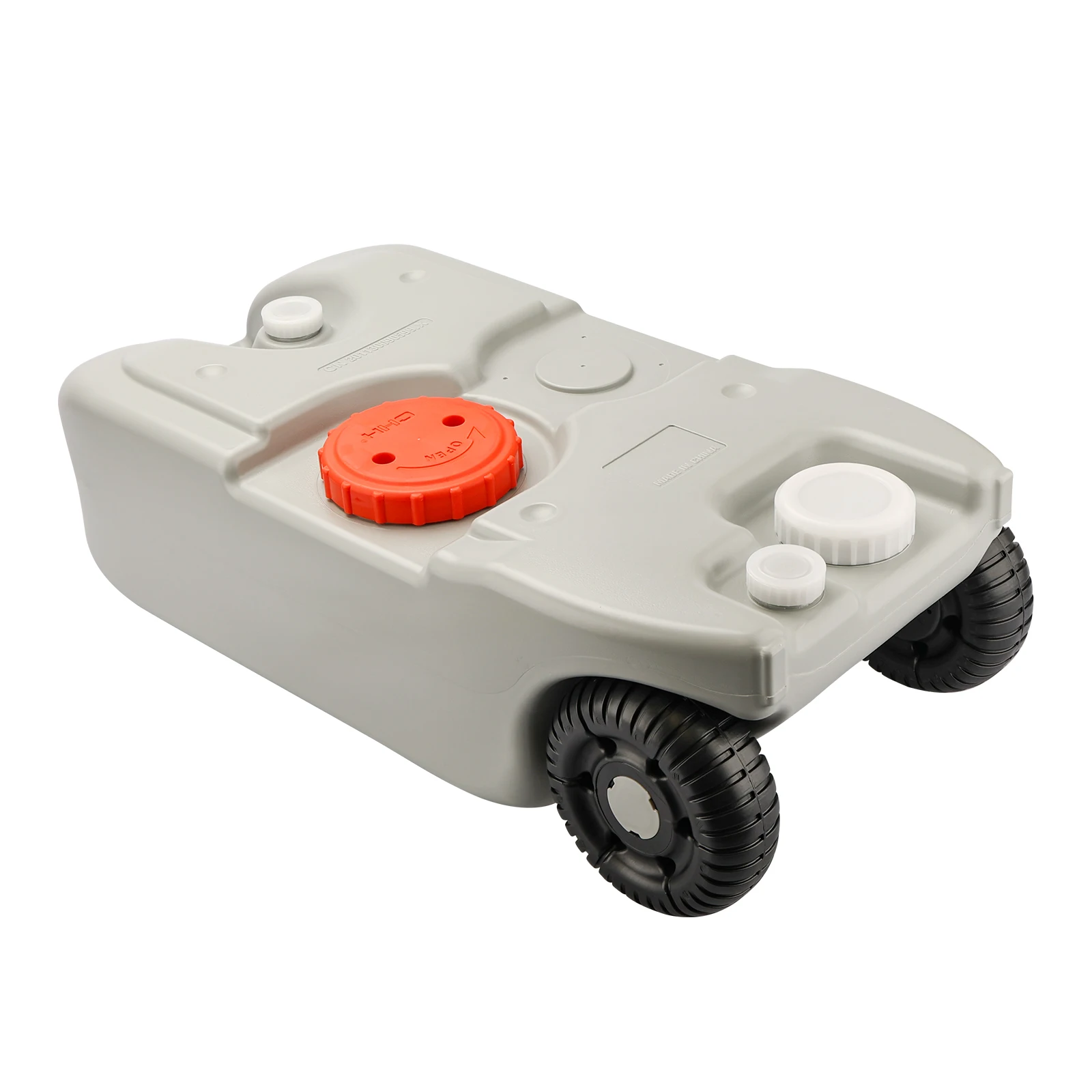 10.6 Gallon Portable Camper/RV Tote Tank Large Heavy-Duty No-Flat ...