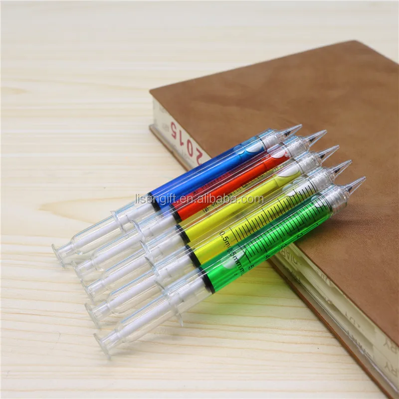 Syringe Pencil - Unique Automatic Pen for Students & Gifts