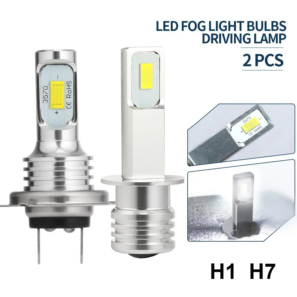 80w Car Led Headlight Bulb H7 Motorcycle Light Csp 3570 80w Car ...