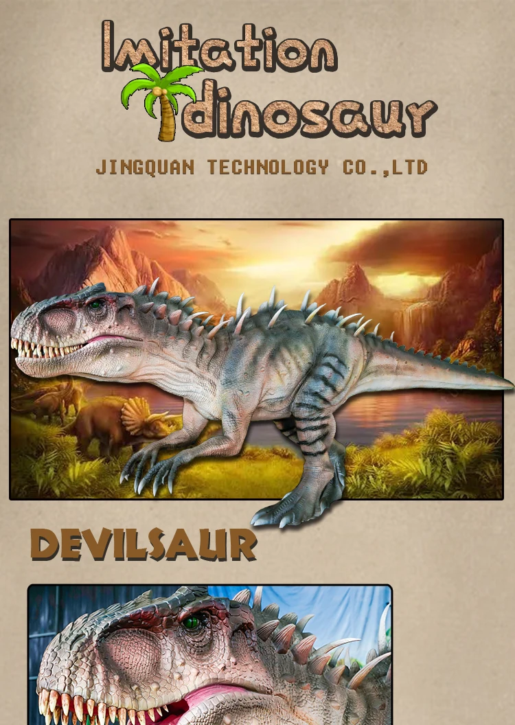 Devilsaur Jurassic Dino World - Realistic Dinosaur Costume