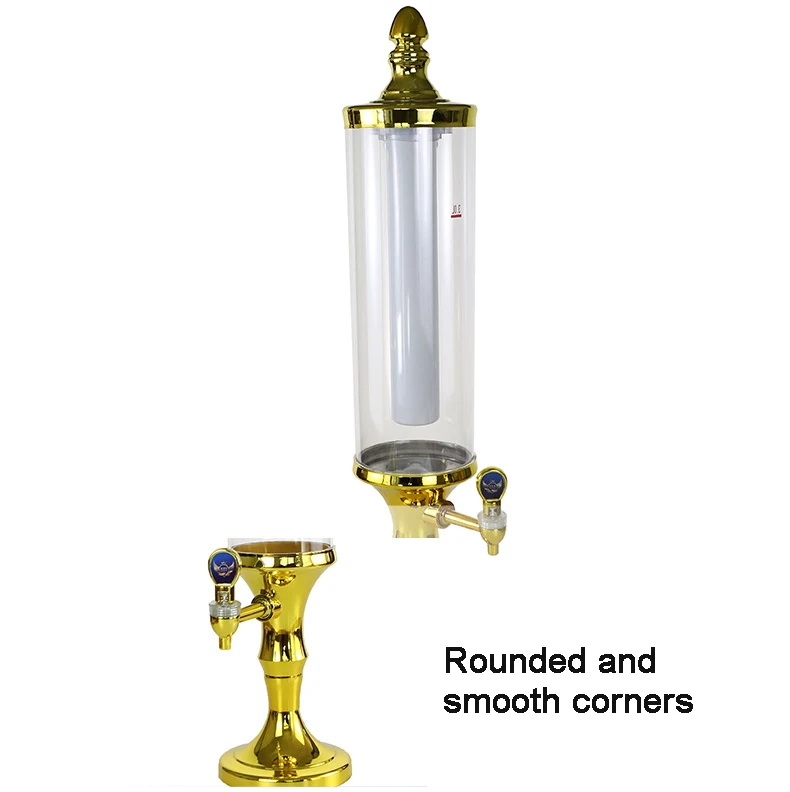 Wholesale Popular Buffet Beverage Dispenser With Ice Tube Custom 3l ...