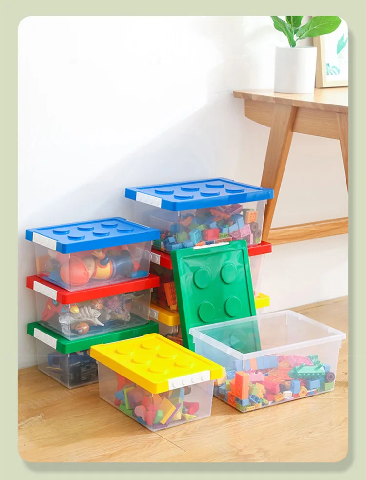 Home Plastic Storage Boxes Bins Containers for Kids & Teen Accessories ...