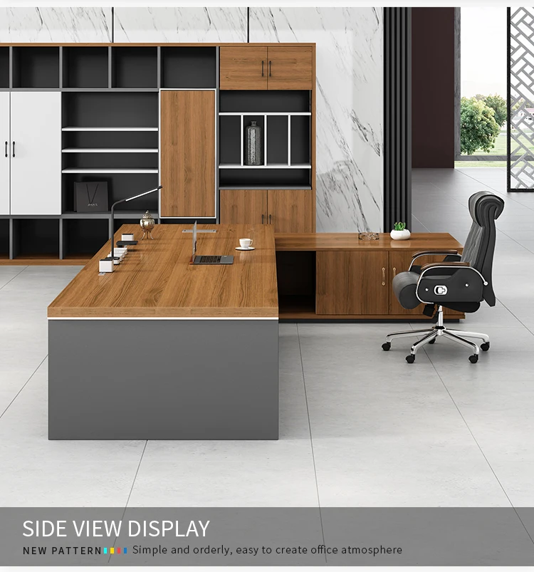 LBZ-01 Desk Table - Modern Office Furniture for Bosses
