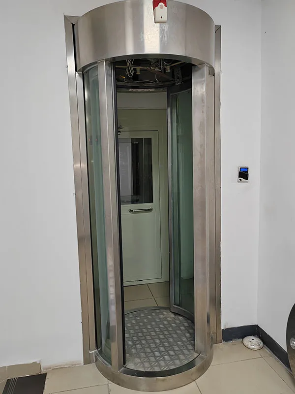 Commercial Entrance Security Glass Doors - Custom Intelligent