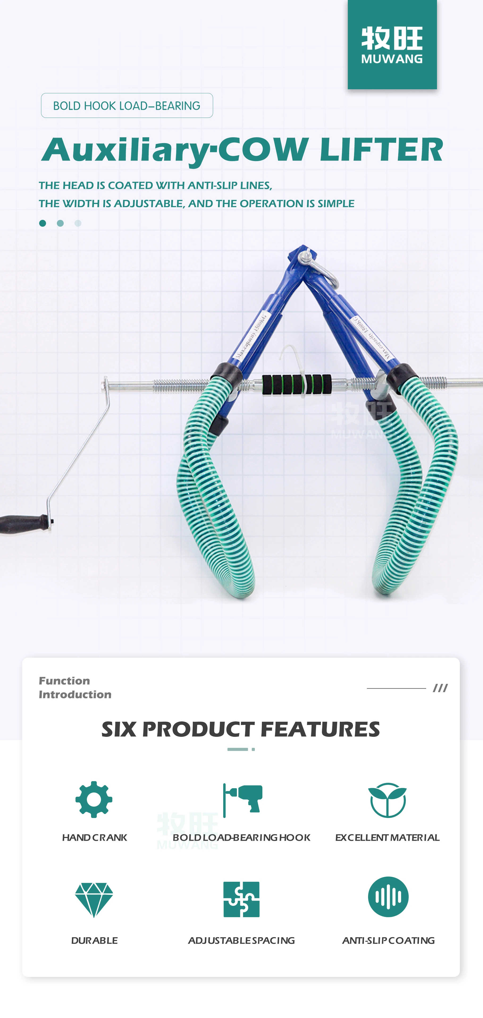 Hot Sale Cattle Livestock Cow Lift Sling, Cow Lifter| Alibaba.com