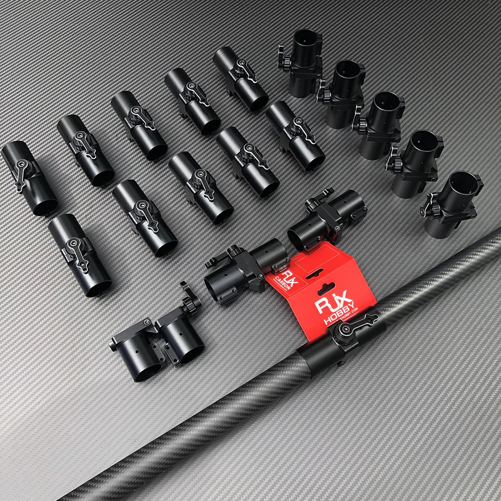 30mm Aluminum Folding Mechanism for UAV Drone - Durable Joint Connector ...