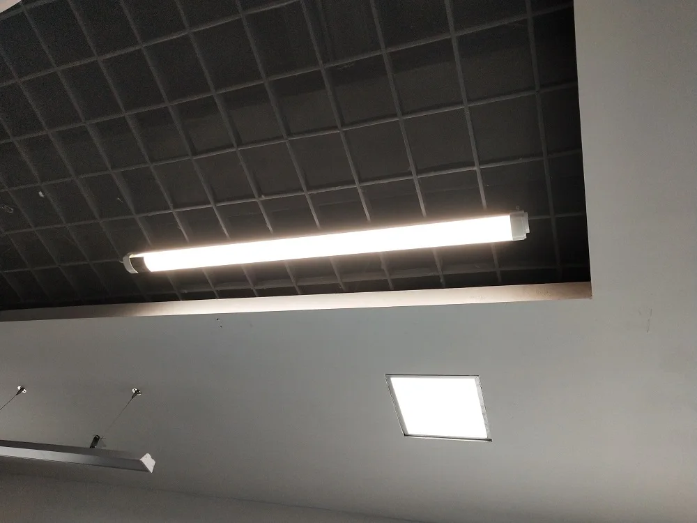 36W Smart Weatherproof Microwave Motion Sensor LED Fitting