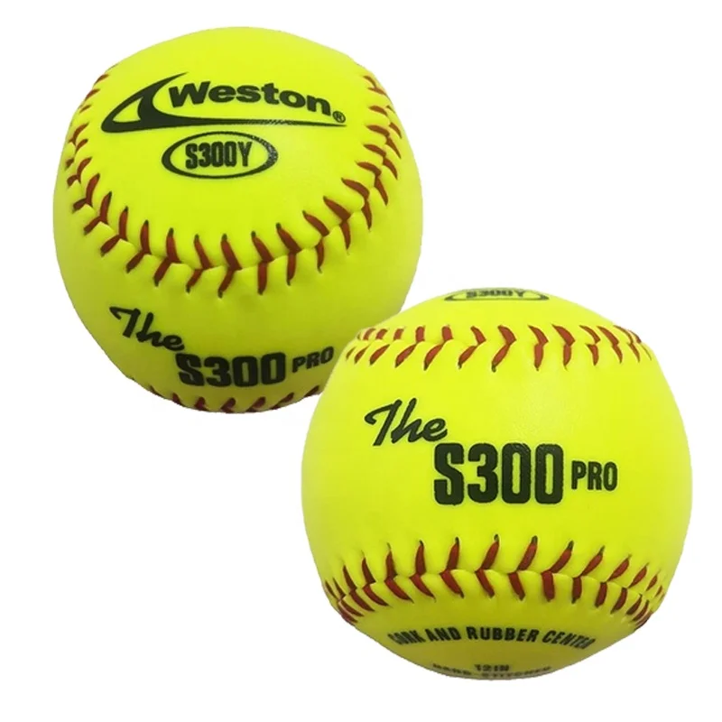 Weston S300Y S300W PRO High Grade Softballs - 12 Inch