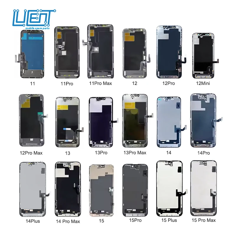 Mobile screen for iphone 16 X 11 12 13 14 15 screen for iphone lcd for ...