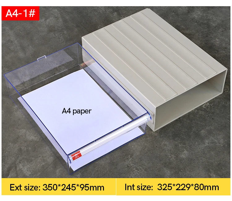 Stackable Storage Drawers MFT LONG F-Series - Sustainable & Industrial ...
