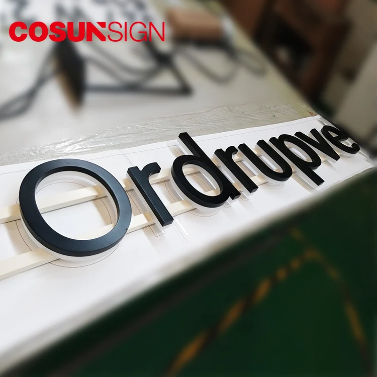 COSUN Led Sign Board Illuminated Signage Raceway Customised Acrylic ...