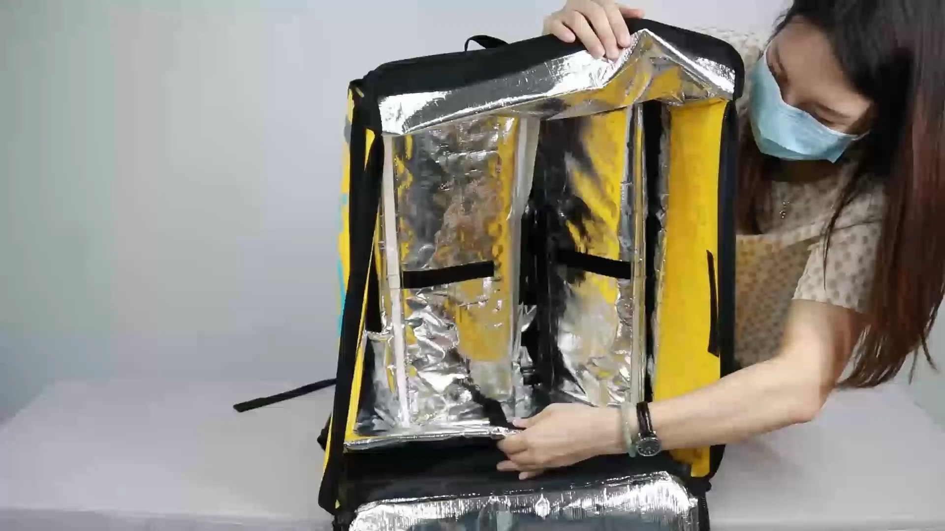 Global Standard Rucksack Customized Extendable Commercial Food Pizza ...