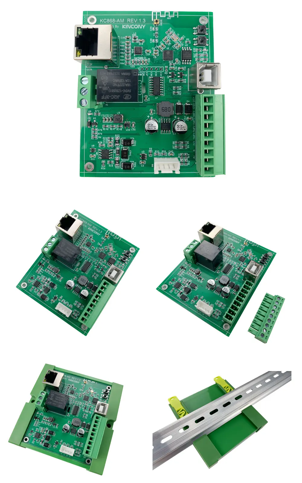 Kincony Kc868 Am Esp32 With Relay Io Expansion Board Esp32 Module And Many Free Gpios For Home 