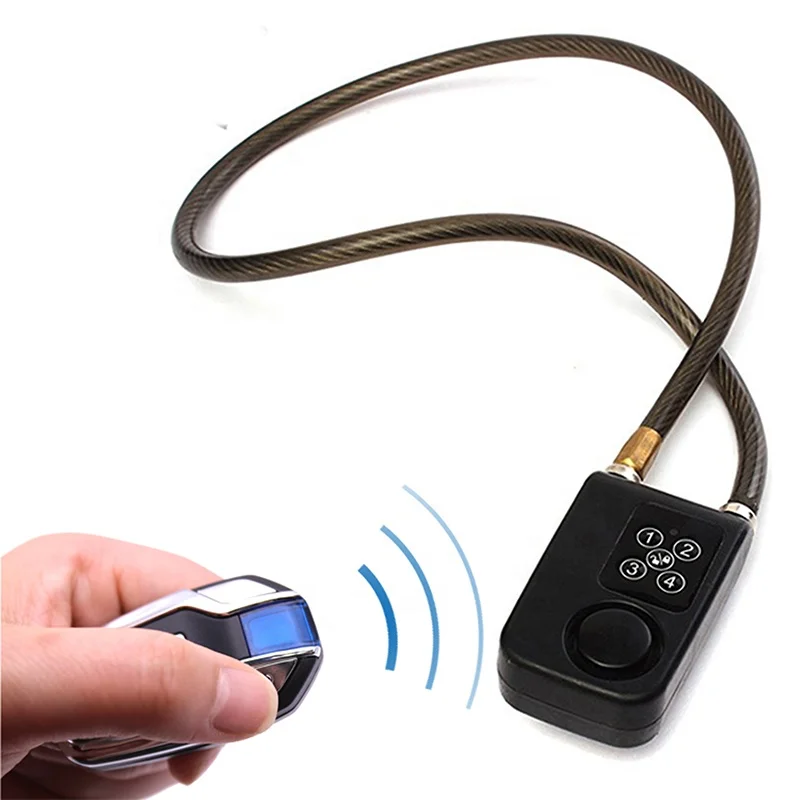 Waterproof 4 Digital Password Keyless Mobility Scooter Alarm Bicycle ...