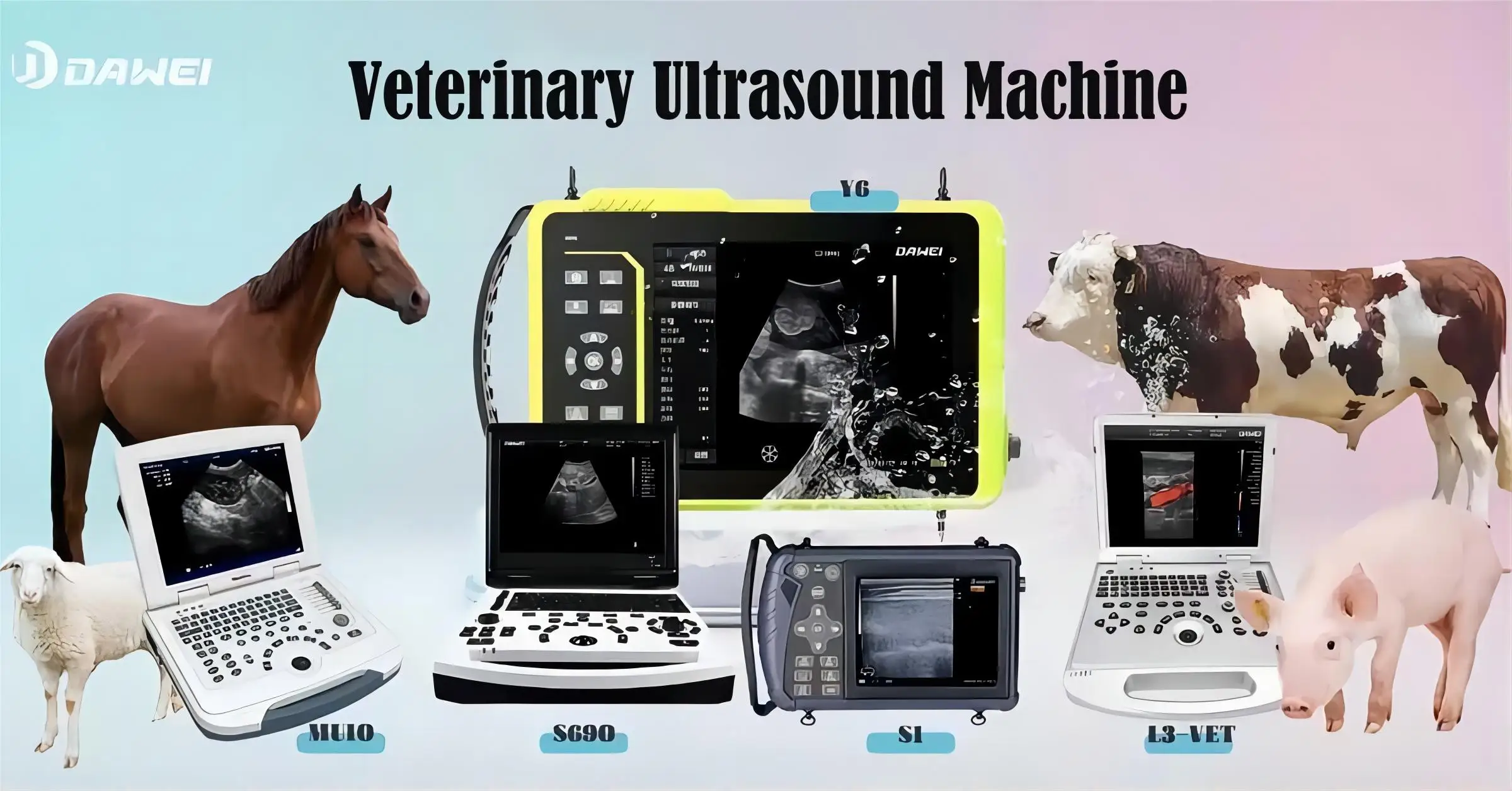Dawei Cattle Ultrasound Machine Veterinary Ultrasound Diagnostic ...