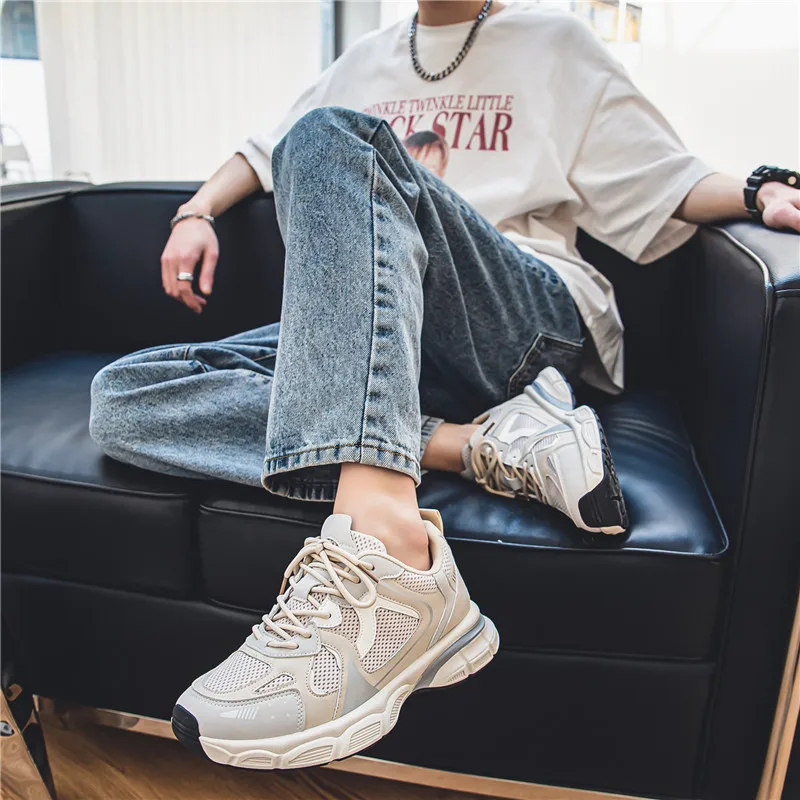 Mnv Sport Wholesale Custom Men Sports Shoes Chaussures Casual Fashion Chunky Sneakers For Men