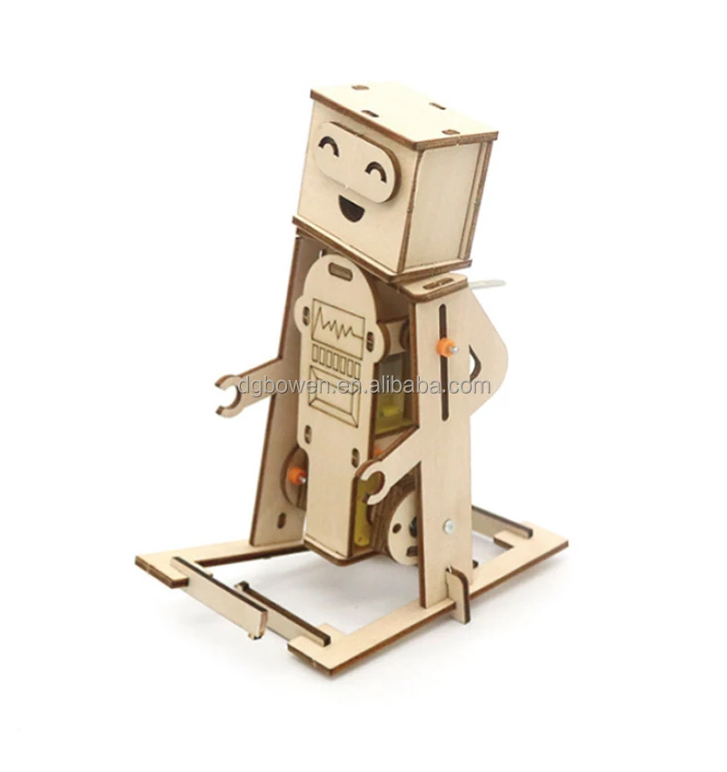 Diy Electric Walking Robot Model Kits Kids School Steam Teaching ...