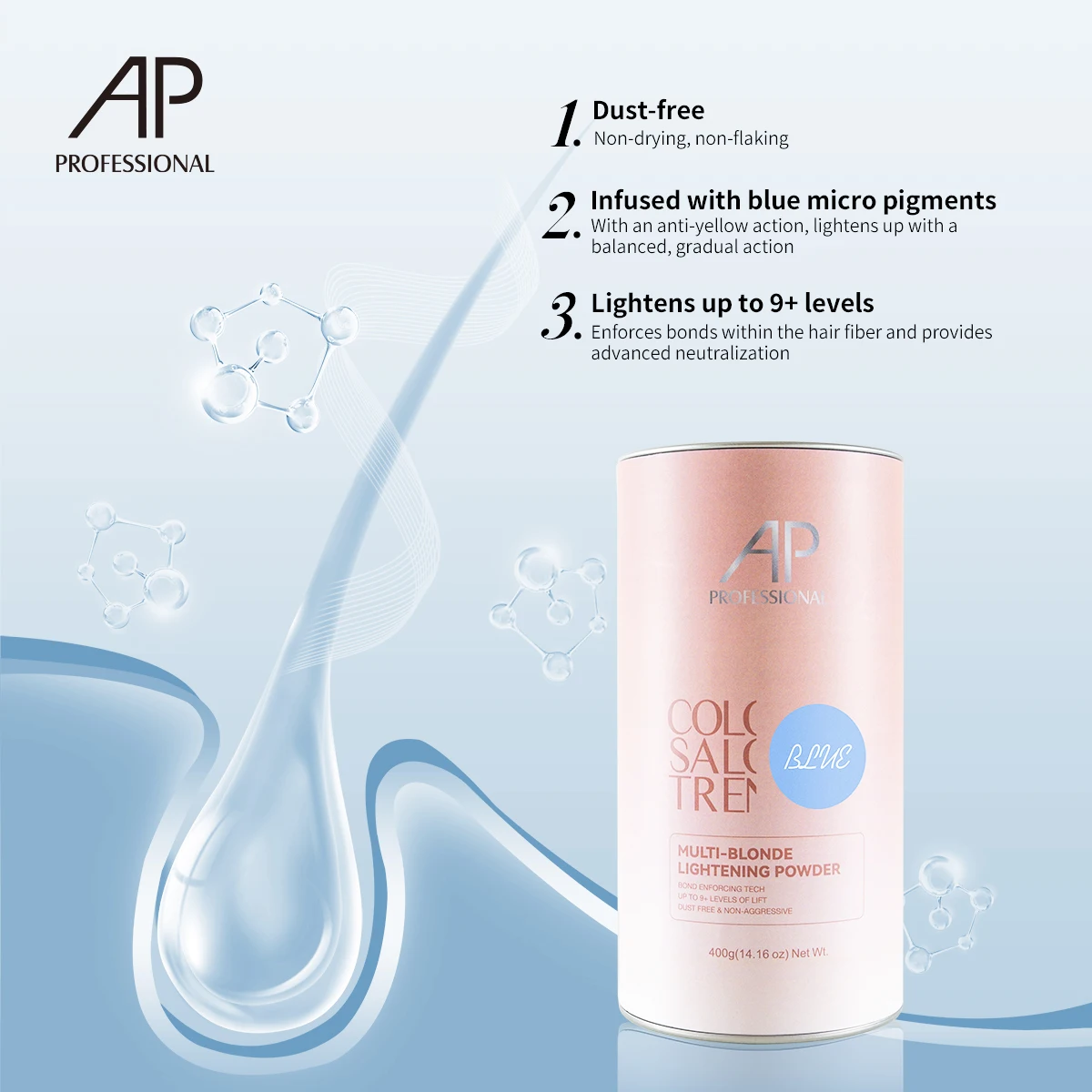 Alibaba.com: Ammonia Free Decolor Bleach Powder for Salon Use, Lightens ...