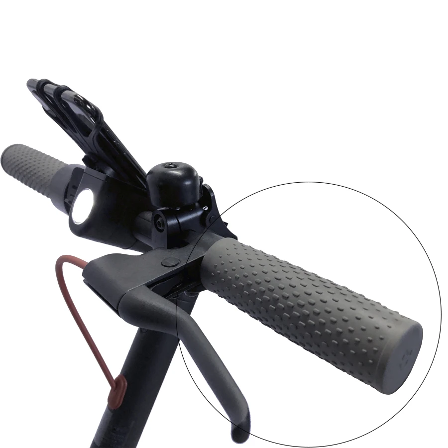 1 Pair Rubber Handlebar Grip For Xiaomi M365/pro/1s/pro2 Electric ...